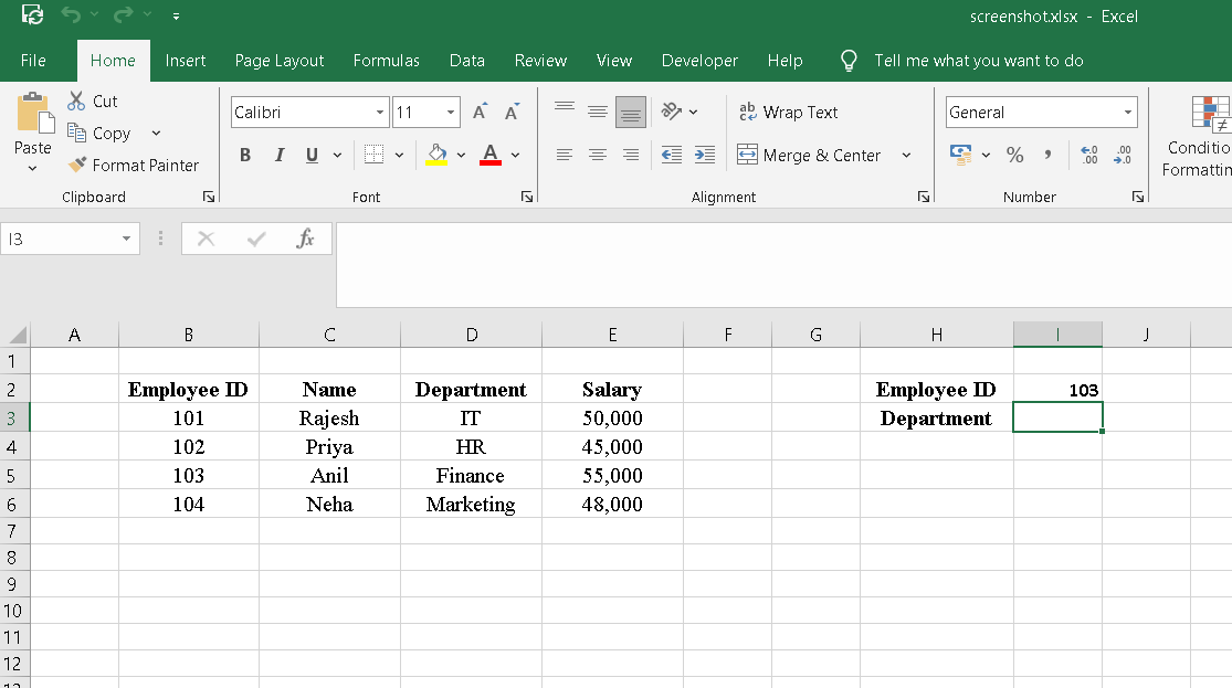 VLOOKUP Formula :Step-by-Step Guide